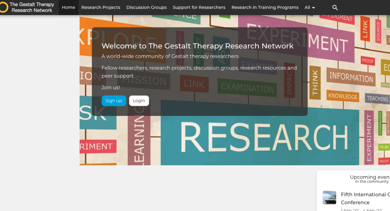 About the Gestalt Psychotherapy Research Database | The Gestalt Psychotherapy Research Database